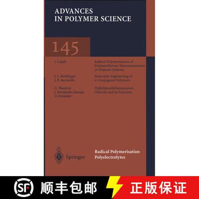 【3-4周达】Radical Polymerisation Polyelectrolytes [9783540652106]