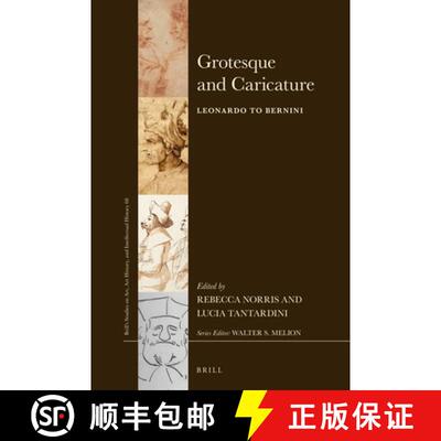 预订 精装 Grotesque and Caricature: Leonardo to Bernini [9789004444645]