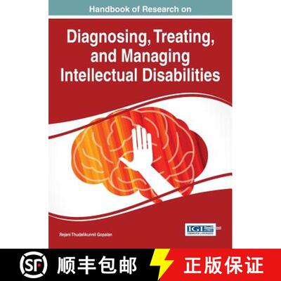 【3-4周达】精装 Handbook of Research on Diagnosing, Treating, and Managing Intellectual Disabilities [9781522500896]