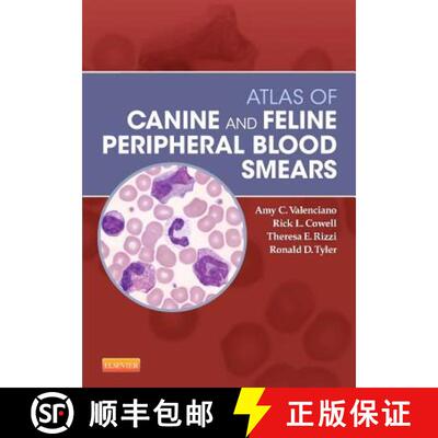 【3-4周达】Atlas of Canine and Feline Peripheral Blood Smears [9780323044684]