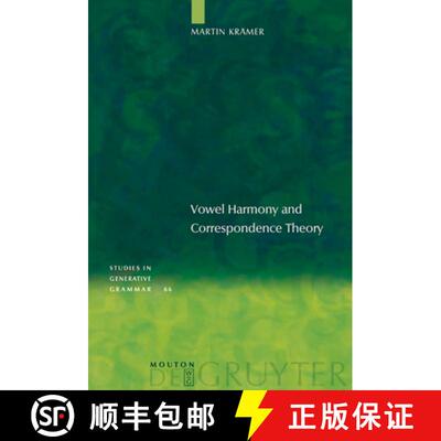 【3-4周达】精装 Vowel Harmony and Correspondence Theory [9783110179484]