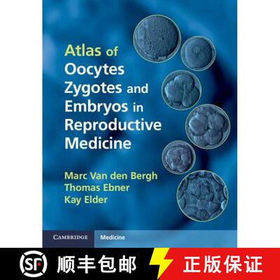 预订 Atlas of Oocytes, Zygotes and Embryos in Reproductive Medicine Hardback [With CDROM] [9781107004641]