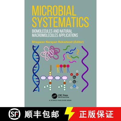 【3-4周达】Microbial Systematics: Biomolecules and Natural Macromolecules Applications [9781032310251]
