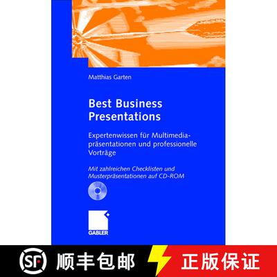 【3-4周达】精装 Best Business Presentations: Expertenwissen für Multimedia-präsentationen und profe... [9783409125666]