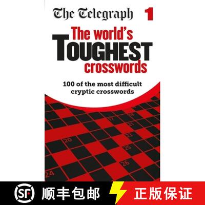 【3-4周达】The Telegraph World's Toughest Crosswords [9781788403856]
