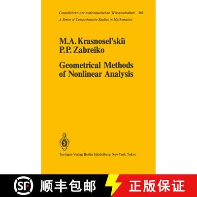 【3-4周达】Geometrical Methods of Nonlinear Analysis (Softcover reprint of the original 1st ed. 1984) [9783642694110]