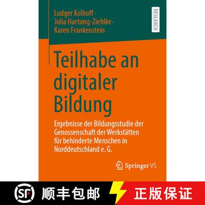 【3-4周达】Teilhabe an digitaler Bildung : Ergebnisse der Bildungsstudie der Genossenschaft der Werks... [9783658353087]