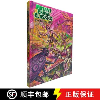 【3-4周达】Mutant Crawl Classics Core Rulebook - Hardcover Edition [9781946231048]