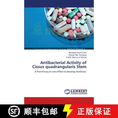 预订 Antibacterial Activity of Cissus quadrangularis Stem [9783659211317]