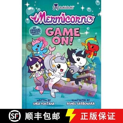 预订 精装 Mermicorno: Starfall--Game On!: An Early Graphic Novel [9781419783074]