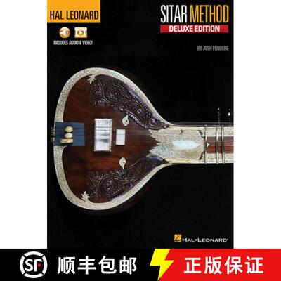 【3-4周达】Hal Leonard Sitar Method - Deluxe Edition (Book/Online Video) [9781495076381]