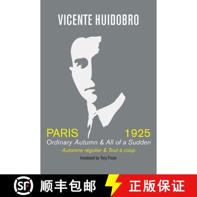 【3-4周达】Paris 1925: Ordinary Autumn & All of a Sudden; Automne regulier & Tout a coup [9781848616936]
