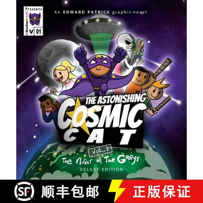 【3-4周达】The Astonishing Cosmic Cat: Vol. 1: The Night of the Greys: Deluxe Edition [9798987226759]