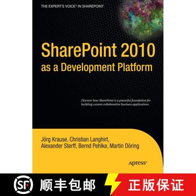 【3-4周达】SharePoint 2010 as a Development Platform (1st ed.) (1st ed.) [9781430227069]