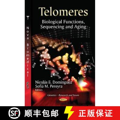【3-4周达】精装 Telomeres: Biological Functions, Sequencing and Aging [9781619426344]