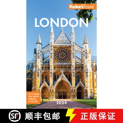 【3-4周达】Fodor's London 2024 [9781640976221]