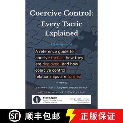 【3-4周达】精装 Coercive Control - Every Tactic Explained: A reference guide to abusive tactics, how ... [9781764463447]