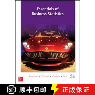 【3-4周达】Essentials of Business Statistics (Int'l Ed) [9781259253591]