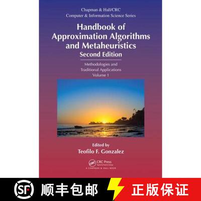 【3-4周达】精装 Handbook of Approximation Algorithms and Metaheuristics, Second Edition: Methodologie... [9781498770118]