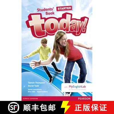 【3-4周达】Today! Starter Students' Book and MyLab Pack [9781447972105]