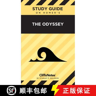 【3-4周达】CliffsNotes on Homer's The Odyssey: CliffsNotes on Literature [9781957671512]