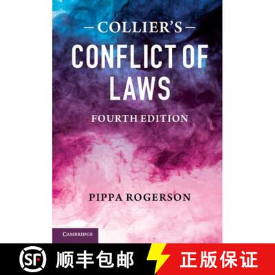 【3-4周达】精装 Collier's Conflict of Laws [9780521513531]