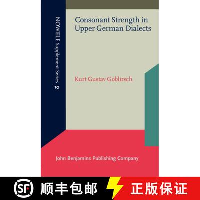【3-4周达】Consonant Strength in Upper German Dialects [9788774929598]