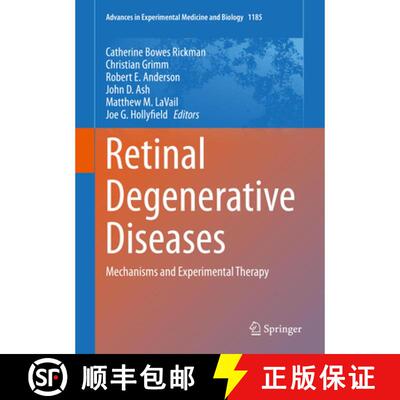 【3-4周达】精装 Retinal Degenerative Diseases : Mechanisms and Experimental Therapy [9783030273774]