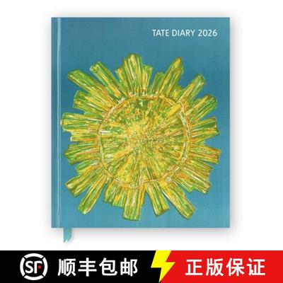 【3-4周达】Tate 2026 Desk Diary Planner - Week to View, Illustrated Throughout [9781835624562]