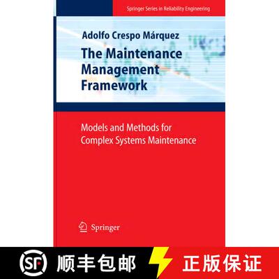 【3-4周达】精装 The Maintenance Management Framework : Models and Methods for Complex Systems Mainten... [9781846288203]