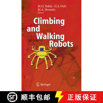 【3-4周达】精装 Climbing and Walking Robots: Proceedings of the 8th International Conference on Climb... [9783540264132]