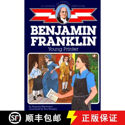 【3-4周达】Benjamin Franklin, Young Printer [9780020419204]