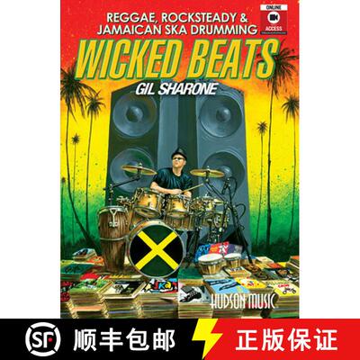 【3-4周达】Wicked Beats: Jamaican Ska, Rocksteady & Reggae Drumming [9781495089701]