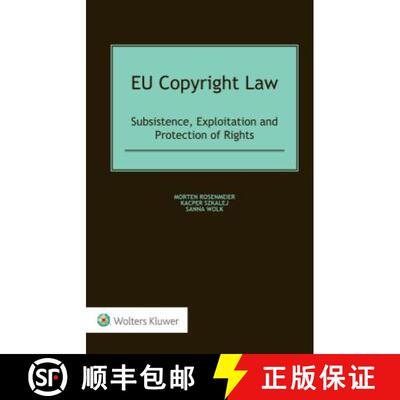 【3-4周达】精装 EU Copyright Law: Subsistence, Exploitation and Protection of Rights [9789041183699]