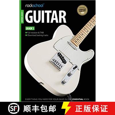 【3-4周达】Rockschool Guitar - Grade 3 (2012): Grade 3 (2012-2018) [9781908920034]
