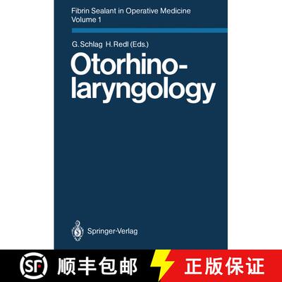 【3-4周达】Fibrin Sealant in Operative Medicine : Volume 1: Otorhinolaryngology [9783540167341]