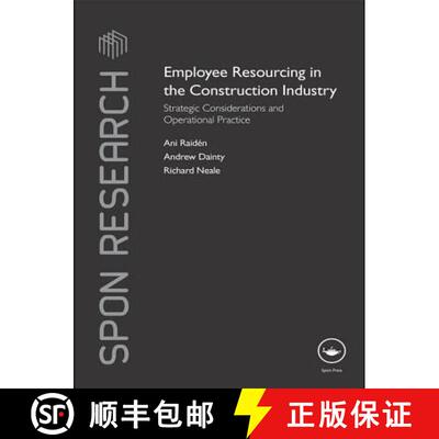 【3-4周达】Employee Resourcing in the Construction Industry: Strategic Considerations and Operational... [9781138968714]