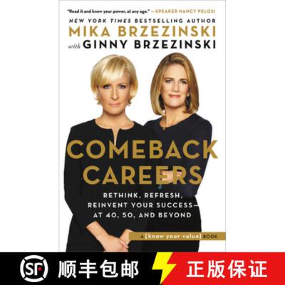 【3-4周达】Comeback Careers: Rethink, Refresh, Reinvent Your Success--At 40, 50, and Beyond [9781602865907]