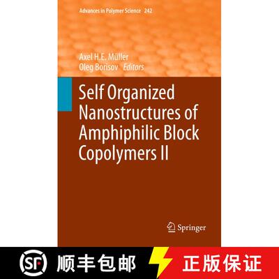 【3-4周达】精装 Self Organized Nanostructures of Amphiphilic Block Copolymers II [9783642222962]