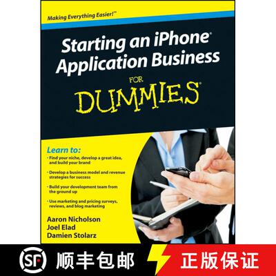 【3-4周达】Starting An Iphone Application Business For Dummies [Wiley计算机] [9780470524527]