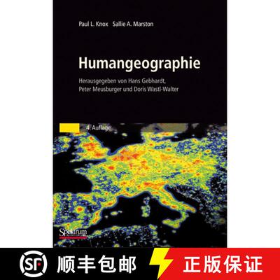 【3-4周达】Humangeographie (4. Auflage 2008) (4. Auflage 2008) (4. Auflage 2008) [9783827418159]