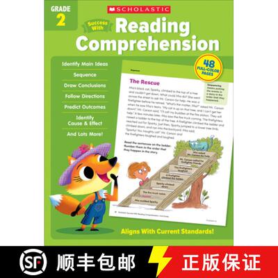 【3-4周达】Scholastic Success with Reading Comprehension Grade 2 Workbook [9781338798593]