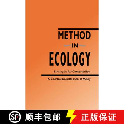 【3-4周达】Method in Ecology: Strategies for Conservation [9780521446938]