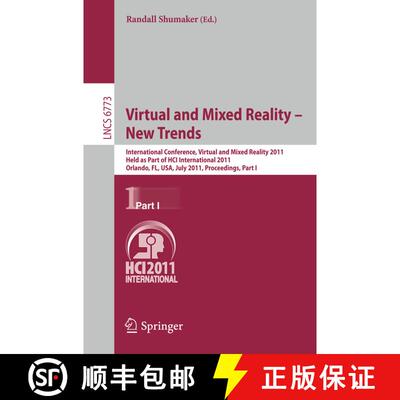 【3-4周达】Virtual and Mixed Reality - New Trends: Part I [9783642220203]