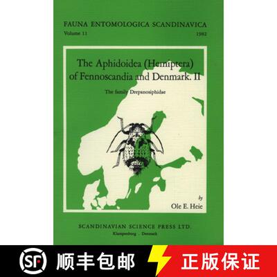 预订 The Aphidoidea (Hemiptera) of Fennoscandia and Denmark, Volume 2. the Family Drepanosiphidae [9788787491440]
