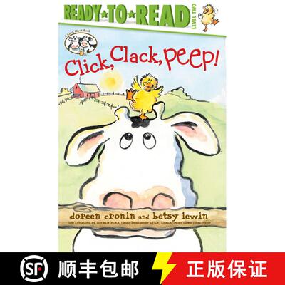 【3-4周达】精装 Click, Clack, Peep!/Ready-to-Read Level 2 [9781534413863]