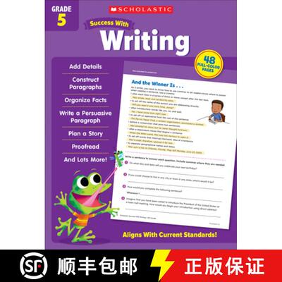 【3-4周达】Scholastic Success with Writing Grade 5 Workbook [9781338798753]