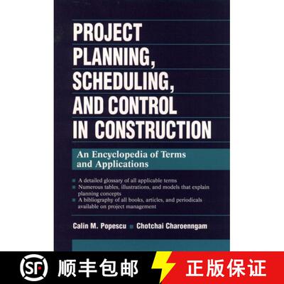 【3-4周达】精装 Project Planning, Scheduling, And Control In Construction: An Encyclopedia Of Terms A... [9780471028581]