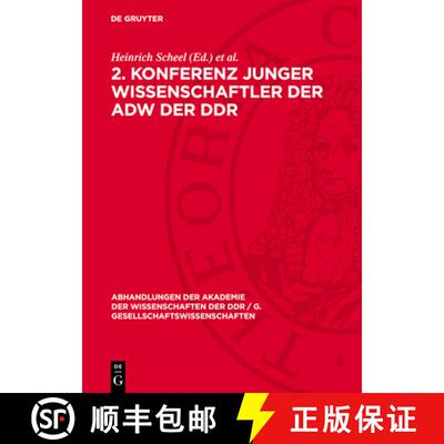 【3-4周达】精装 2. Konferenz Junger Wissenschaftler Der Adw Der DDR [9783112723807]
