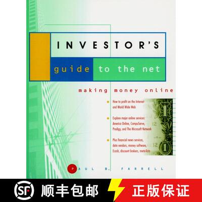 【3-4周达】Investor'S Guide To The Net: Making Money Online [Wiley金融] [9780471144441]